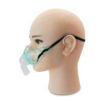 China Medical PVC L size Tracheostomy Oxygen Mask With Reservoir Disposable for sale