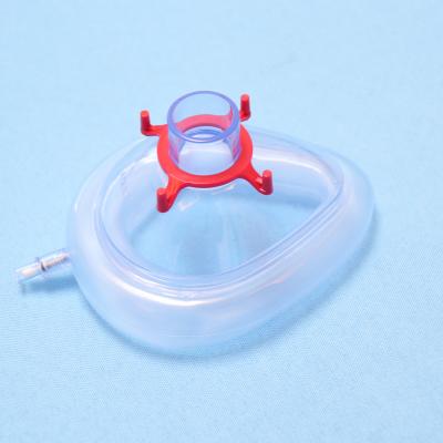 China Emergency Anaesthetic Face Mask , Class II 22mm Pvc Cushion Mask for sale