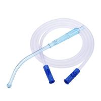 China PVC 180cm / 360cm Suction Catheter Tube With Yankauer Handle for sale