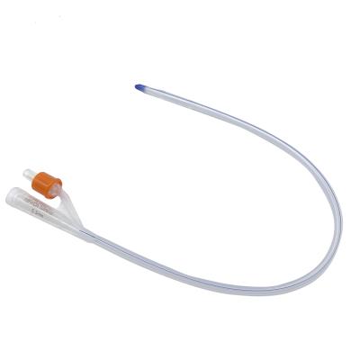 China Homecare Silicone Urinary Catheter , 2 Way 30cc Balloon Foley Catheters for sale