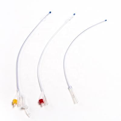 China 2 Way 10Fr 5cc Silicone Foley Catheter Transparent Medical Use for sale