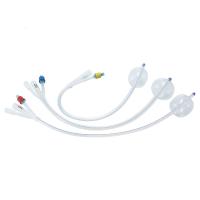 China Single Use Disposable Foley Catheter , 22Fr Triple Way Catheter for sale