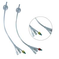 China Single Use Disposable Foley Catheter , 22Fr Triple Way Catheter for sale
