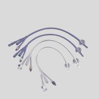 China 100% Silicone Foley Catheter Three Lumen 3 Way For Urology Surgery for sale
