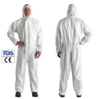 China EN 14126 Disposable Protective Coveralls Category 3 Protection Suit PPE Safety for sale