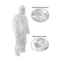 China EN 14126 Disposable Protective Coveralls Category 3 Protection Suit PPE Safety for sale
