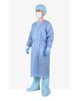 China AAMI LEVEL 123 Surgical Gown Film PPE SMS Non Woven Coverall for sale