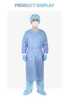 China AAMI LEVEL 123 Surgical Gown Film PPE SMS Non Woven Coverall for sale