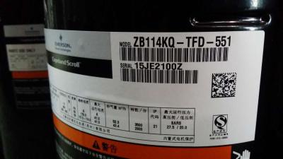 China Refrigeration Copeland Compressor  Air conditioning Original  ZB114KQ-TFD-551 for sale
