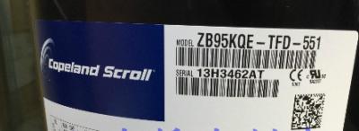 China Refrigeration Copeland Compressor  Air conditioning  ZB95KQE-TFD-551 for sale