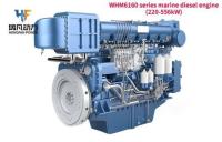 China Weichai WHM6160 Series Marine Diesel Engine 220-556kW for Shipping Boats and Vessels for sale