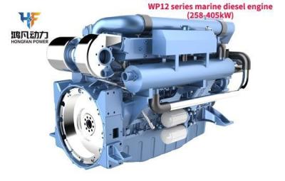 China Weichai WP12 Series 500HP Marine Diesel Engine CCS Certified 196g/kWh for sale