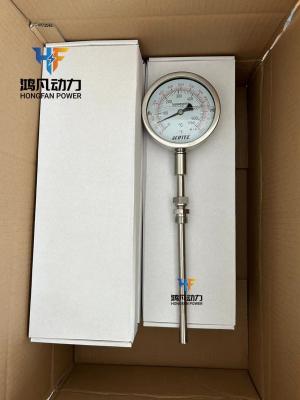 China Zichai 6N330 Diesel Engine Exhaust Temperature Gauge 0-650MPa Yanmar Spare Parts for sale