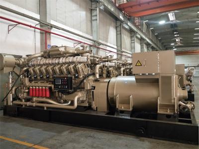 China Jichai 2000KW Gas Genset L20V190 2000GF-T V Type Turbocharged Natural Gas Generator 1000rpm for sale