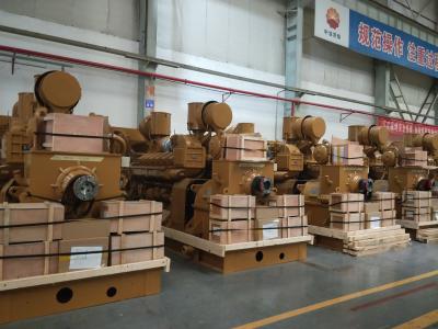 China JICHAI A12V190PZL Diesel Engine Unit 1200kW with YOZJ750-20ZHLSHB Hydraulic Coupling 1500rpm for sale