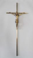 China 18 Inch Funeral Coffin Fittings 8001E Antique Brass Color Length EP For Gold for sale