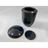 China ABS Plastic Funeral Ash Urn For Cremation To Ash Container In Dark Blue Color for sale