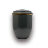 China Silver Flash Point Funeral Ash Urn For Adult 3.3L Plastic Material for sale