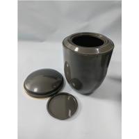 China Silver Flash Point Funeral Ash Urn For Adult 3.3L Plastic Material for sale