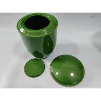 China High Polished Funeral Ash Urn PA007 Height 23cm Grass Green Color for sale