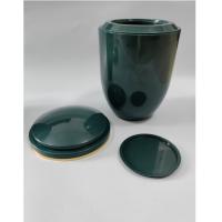 China White Flash Point Funeral Ash Urn For Cremation Products ABS Plastic for sale