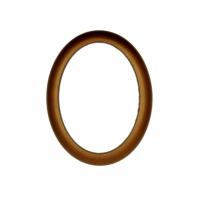 China Oval Shape Photo Frame 8044 For Tombstone Decoration And Memory for sale