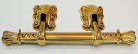 China High Polished PP Casket Swing Bar Copper Color 29*12cm for sale