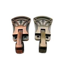 China Antique Brass ABS Plastic Casket Swing Handles With Twisted Steel Pipe for sale