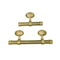 China High Polished Funeral Coffin Hardware With T Bar And Steel Bar 30cm for sale