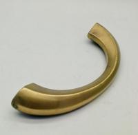 China French Funeral M6 Screw Antique Coffin Handles Brass Polished 303g Coffin Handles for sale