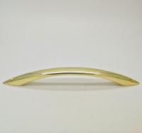 China M5 Screw Brass Polished Coffin Handles 27*4cm Gold Color for sale