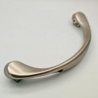 China Germany Funeral Burial Metal Casket Handle Satin Nickel Plated High Polished for sale