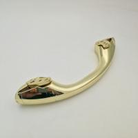 China Luxury Metal Zamak Coffin Fittings AB AC Gold Plating 150kg Weight Lifting for sale