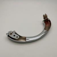 China Chrome Plated Funeral Coffin Handle and Fittings 1068 Zamak Material with M8 Screw Rod for sale