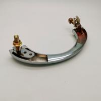 China Chrome Plated Funeral Coffin Handle and Fittings 1068 Zamak Material with M8 Screw Rod for sale