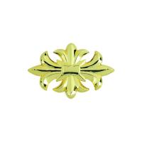 China American Style 13*10cm Coffin Ornaments Gold Silver Copper Finished for sale