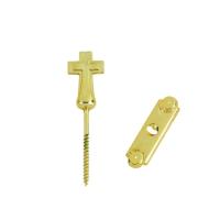 China Funeral Cross Coffin Screw Plastic Base Coffin Ornaments SGS for sale