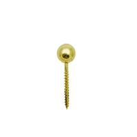 China Plastic Ball Steel Coffin Ornaments Screw 4.5cm Coffin Accessories for sale