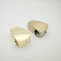 China Zamak Materail Coffin Fittings 1038 Gold Plated Casket Swing Handles for sale