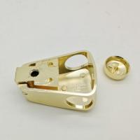 China Zamak Materail Coffin Fittings 1038 Gold Plated Casket Swing Handles for sale