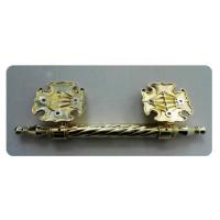 China Zamak Point Metal Coffin Handles 30cm To 1.8m With 22mm Steel Bar for sale