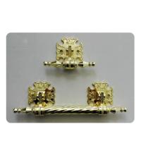 China Zamak Point Metal Coffin Handles 30cm To 1.8m With 22mm Steel Bar for sale