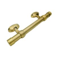 China 26*10cm Funeral Adult Casket Swing Handles Gold Plated European Style for sale