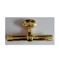 China 26*10cm Funeral Adult Casket Swing Handles Gold Plated European Style for sale