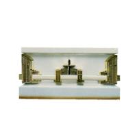 China ABS Castle Casket Corners American Style Vacuum Metalization Coating for sale