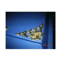 China Plastic Gold Finishing Casket Hardware PP Plastic Lid Decoration for sale