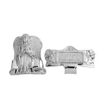 China SGS Angel Design Adult Casket Hardware Gold Silver Finished for sale