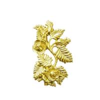 China European Style Gold Wooden Coffin Ornaments SGS BV Coffin Accessories for sale