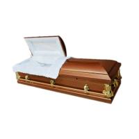 China PP ABS Plastic Coffin Accessories With Stationary Handles Gold Plated for sale