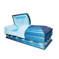 China Square Oversize American Style Casket Corners Gold Plated With 0.66m Short Bar for sale